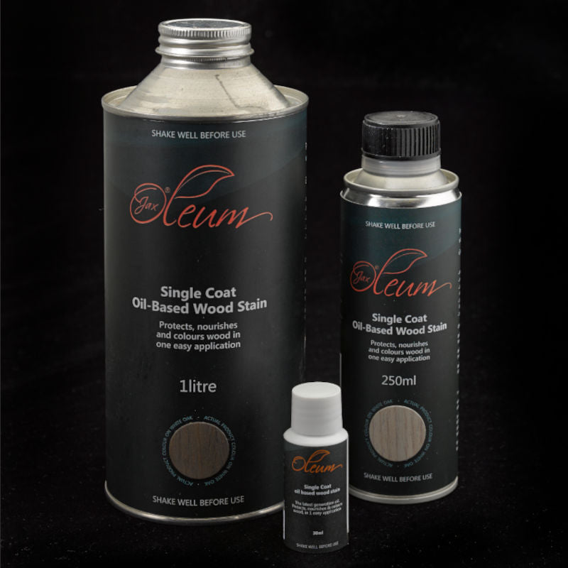 Jax Oleum - single coat, oil based, wood stain – hlfdesign